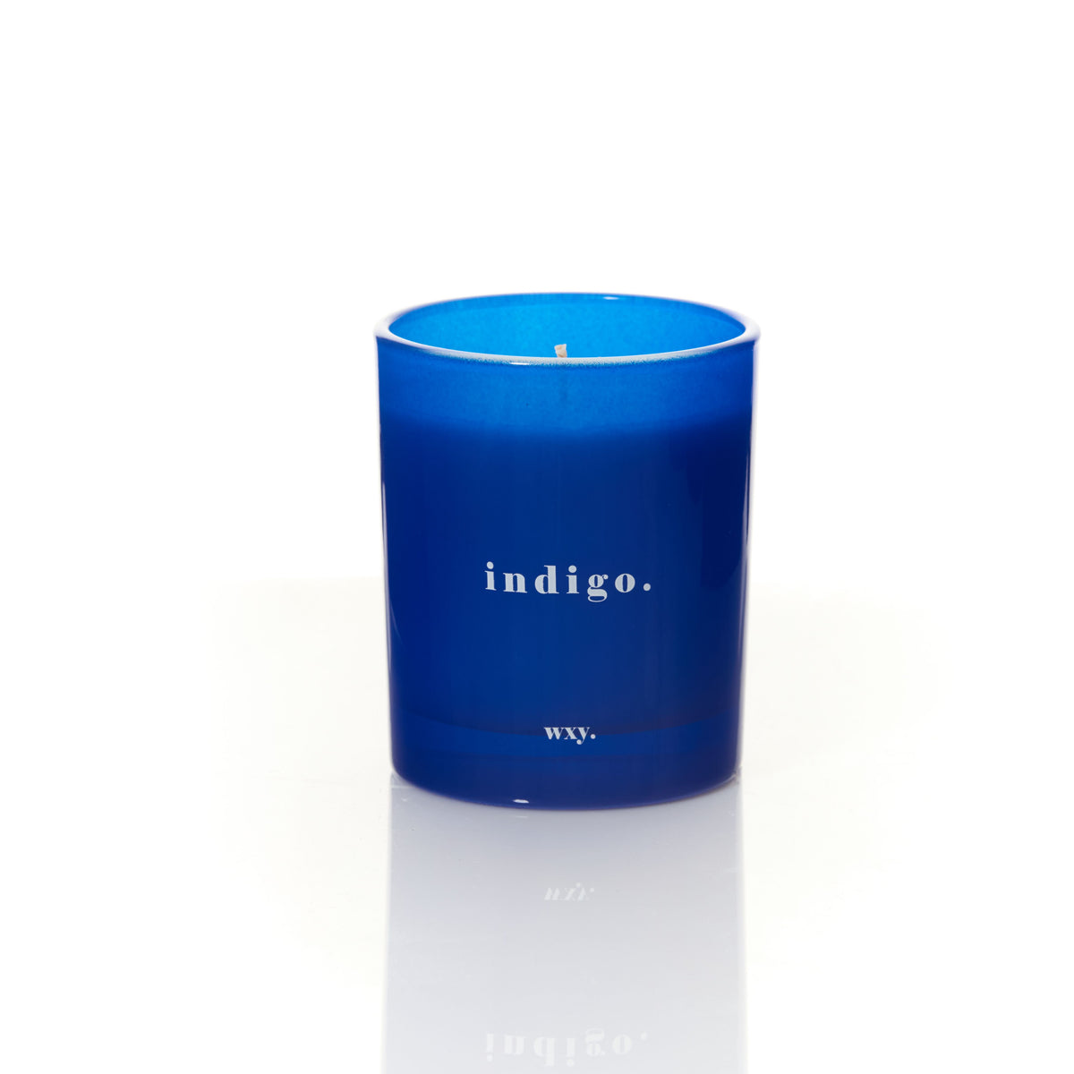 classic candle | indigo. – wxycandles